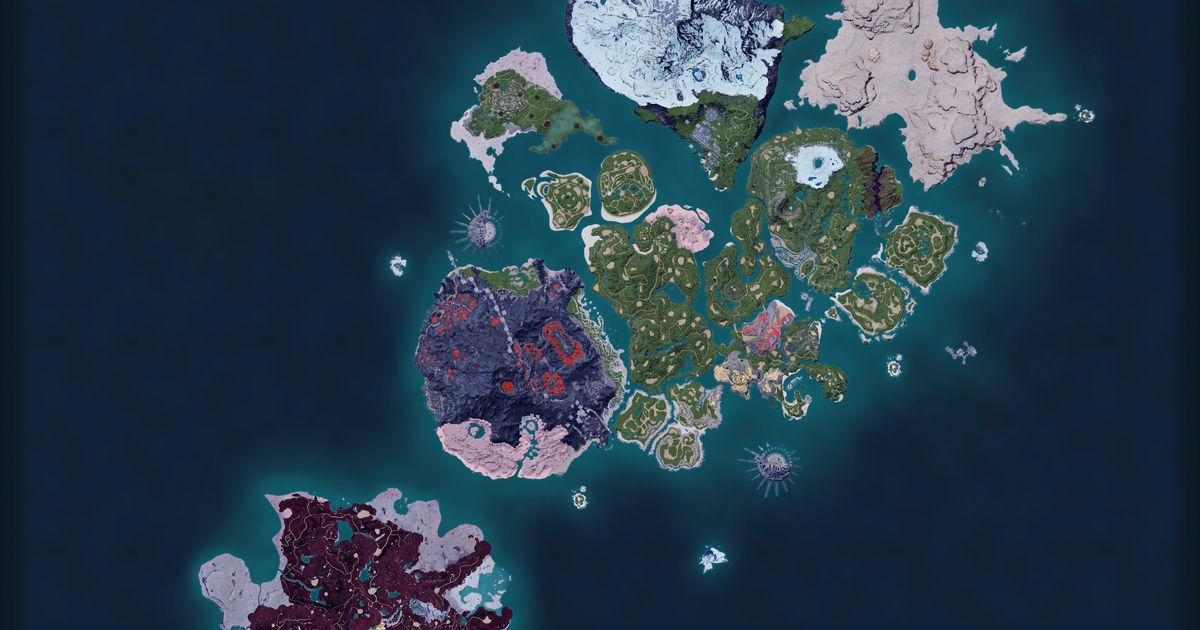 Palpagos Island - Palworld Interactive Map – The Hidden Gaming Lair
