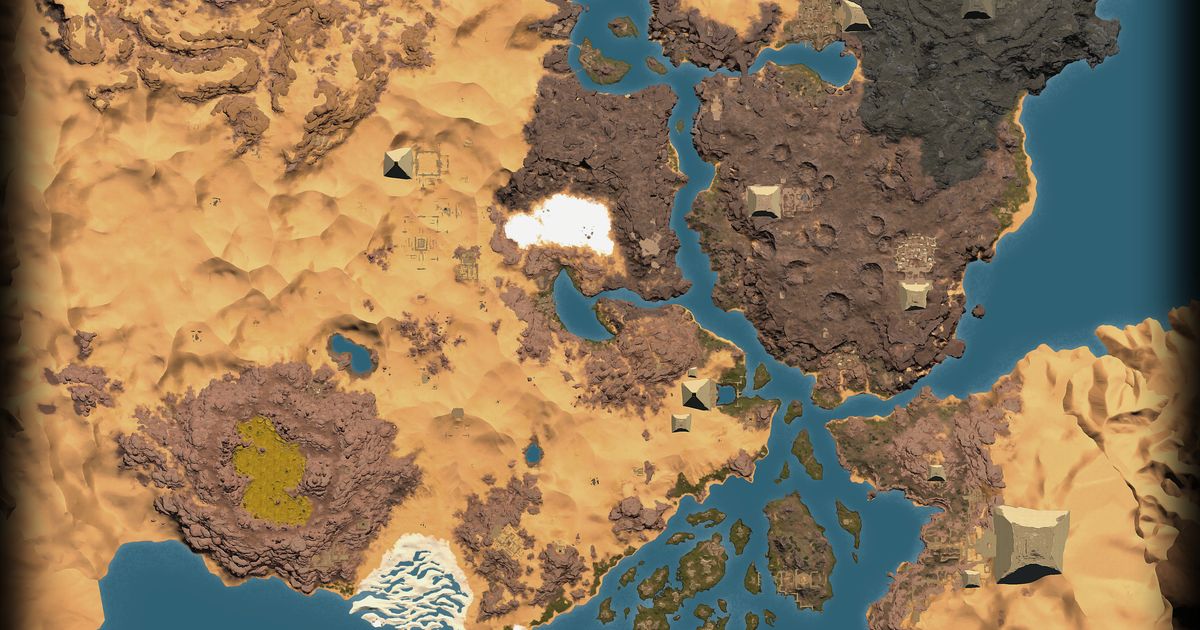 Shifting Sands - Soulmask Interactive Map – The Hidden Gaming Lair